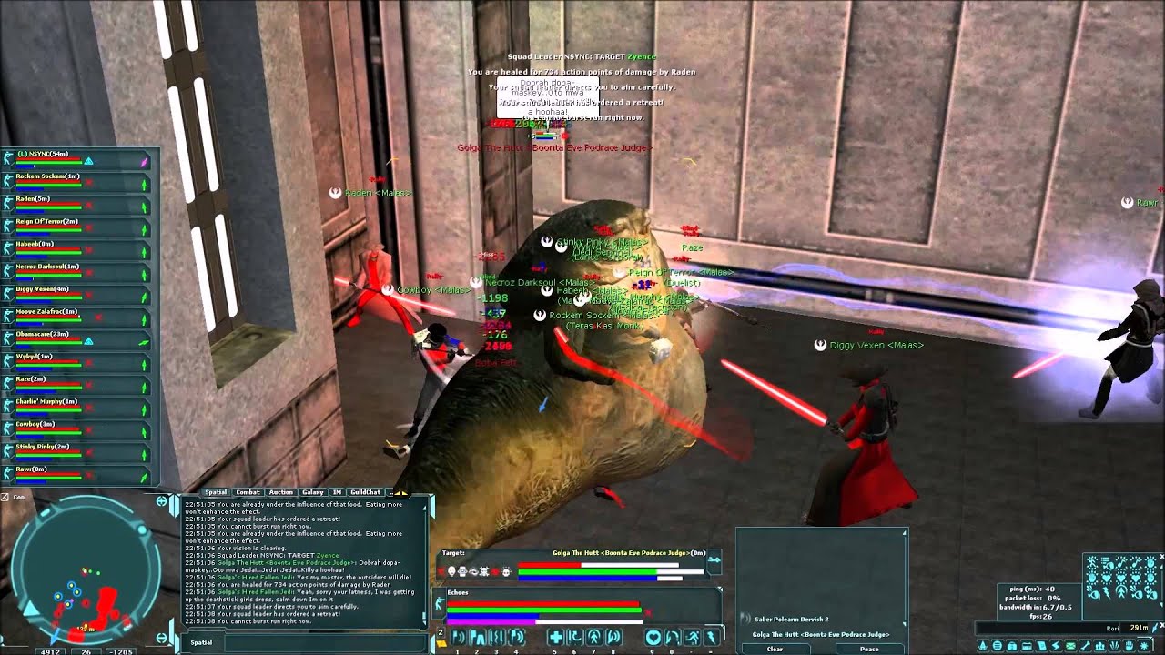 MALAS Golga 2 - Bloodfin SWG - YouTube