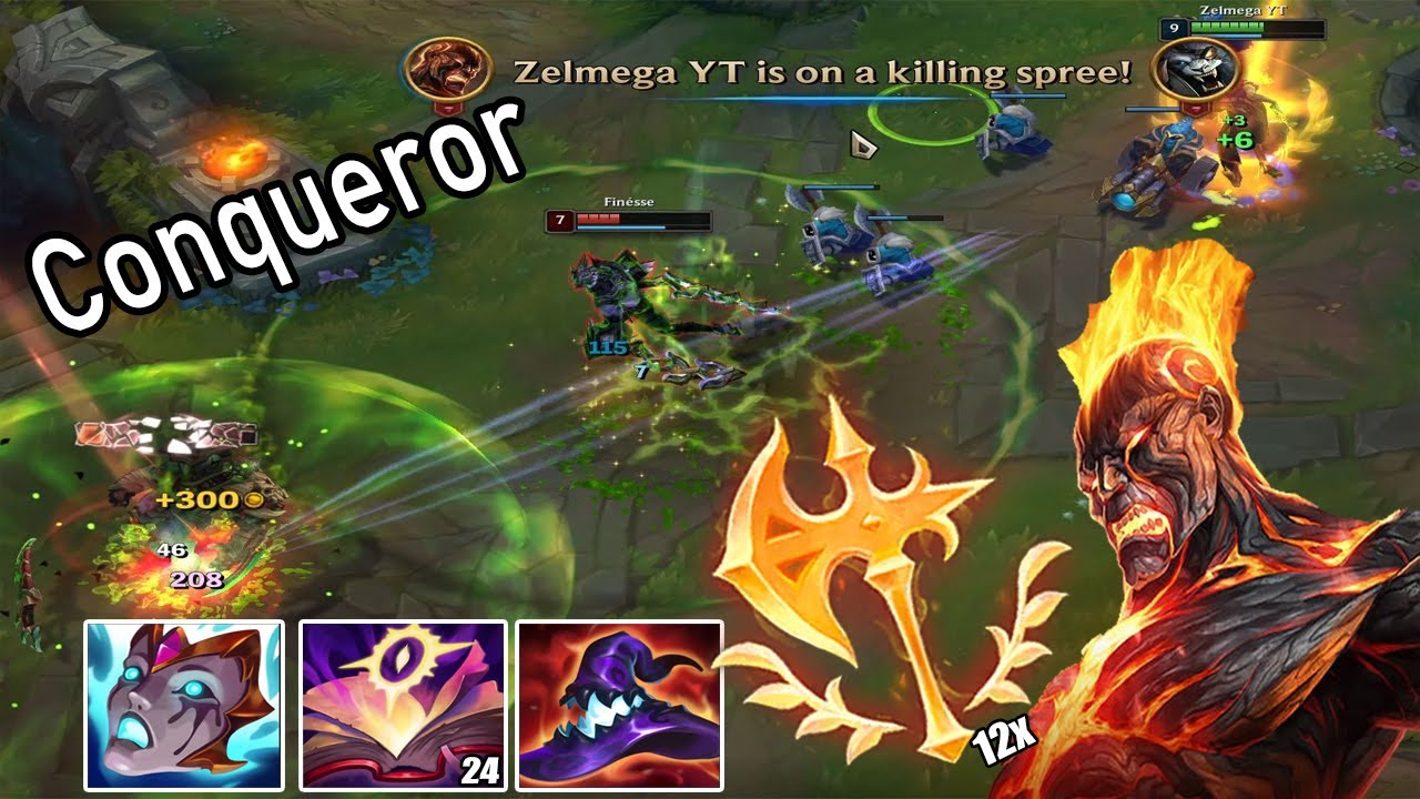 BRAND WITH CONQUEROR IS BROKEN (STACKS INSTANTLY) - League of Legends ...
