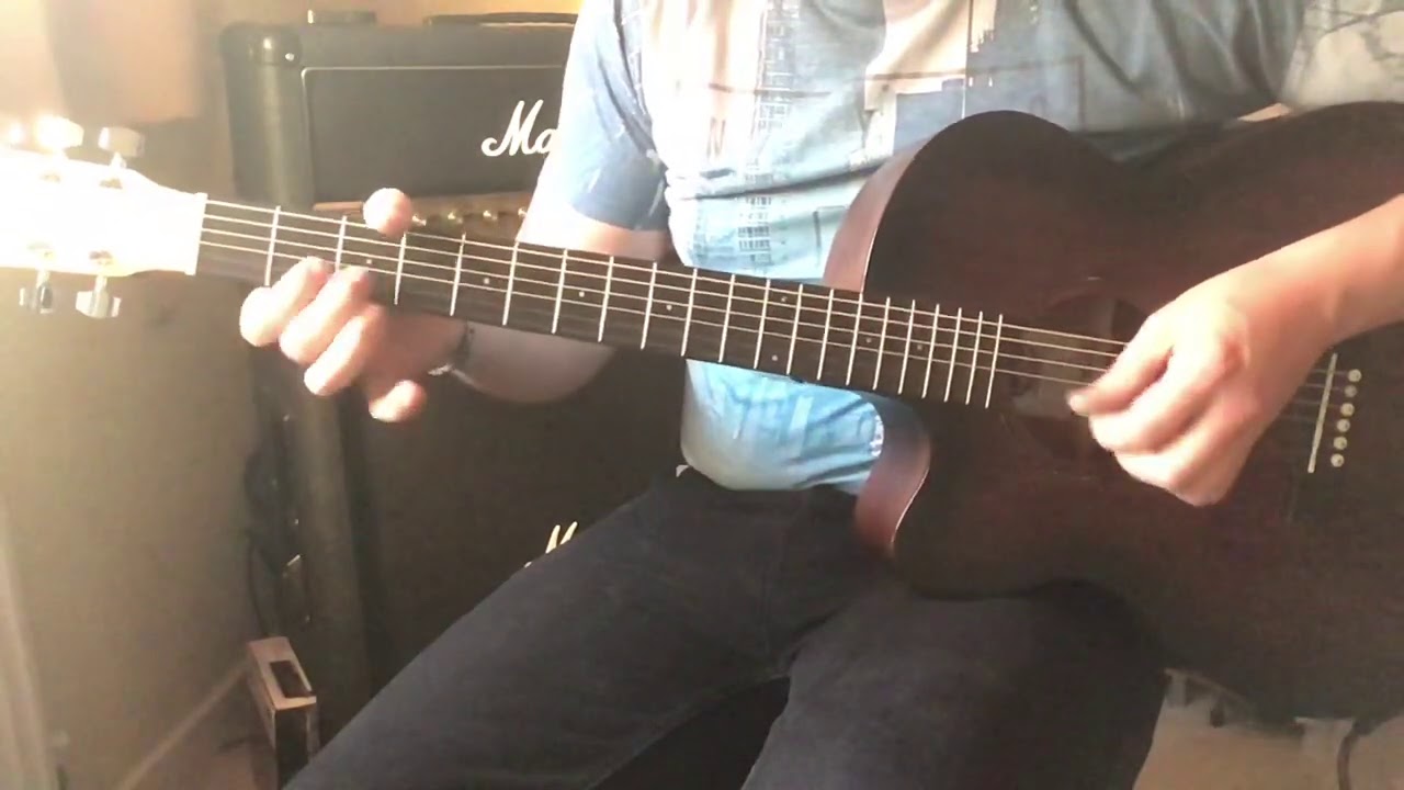 Josh Turner - Time Is Love (Acoustic Guitar Solo Cover by Dave Martin ...