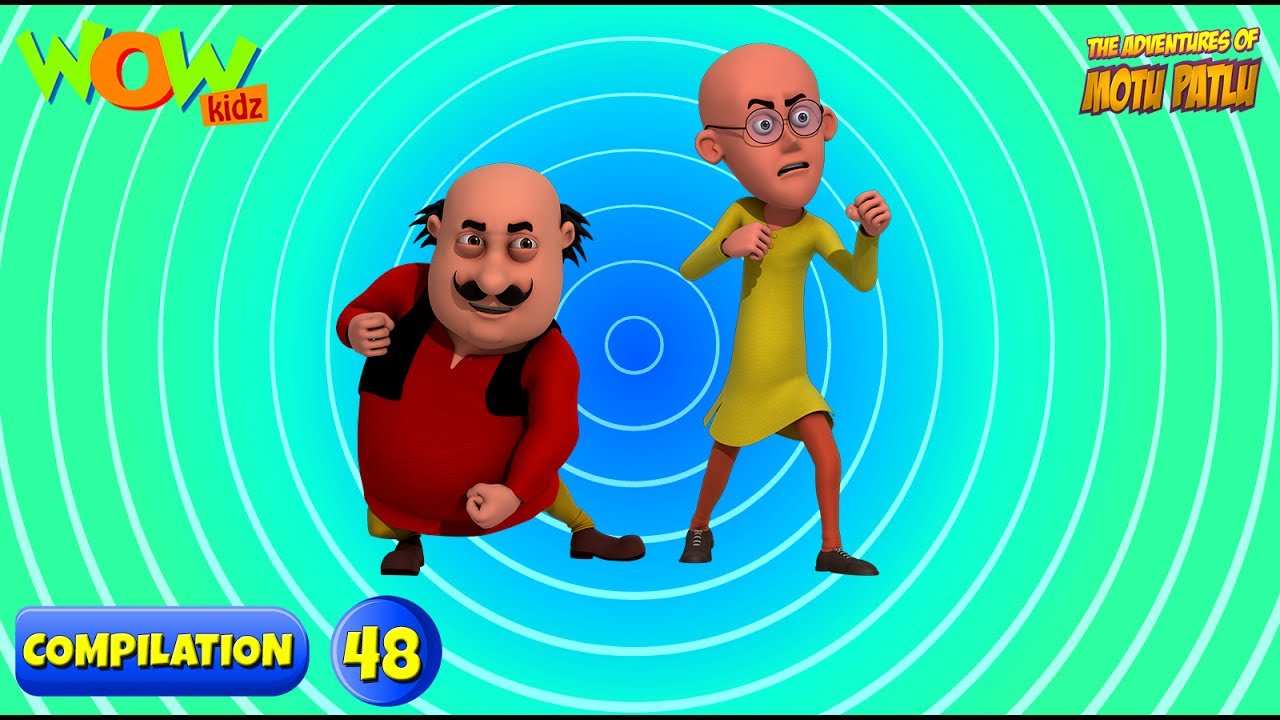 Motu Patlu - 6 episodes in 1 hour | 3D Animation for kids | #48 - YouTube
