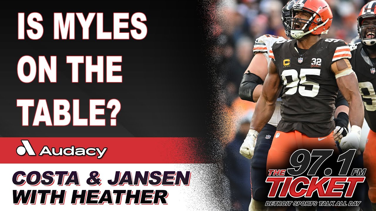Chances Of Picking Up Myles Garret | Costa and Jansen - YouTube