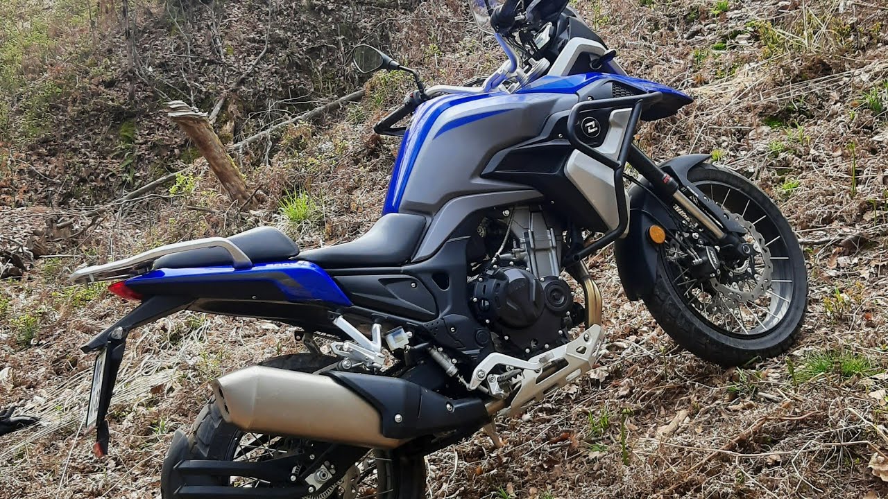 KOVE 500X some offroad action - YouTube