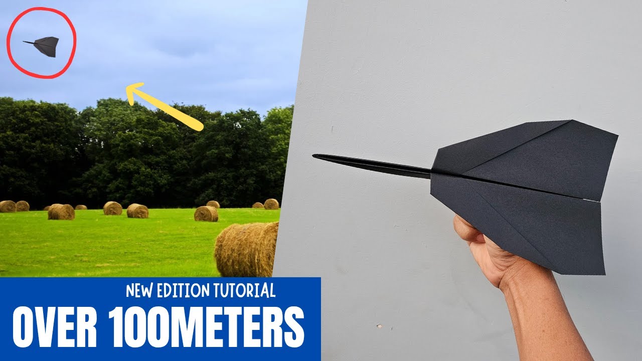 How to make a cool paper aeroplane | Paper Plane Easy - YouTube