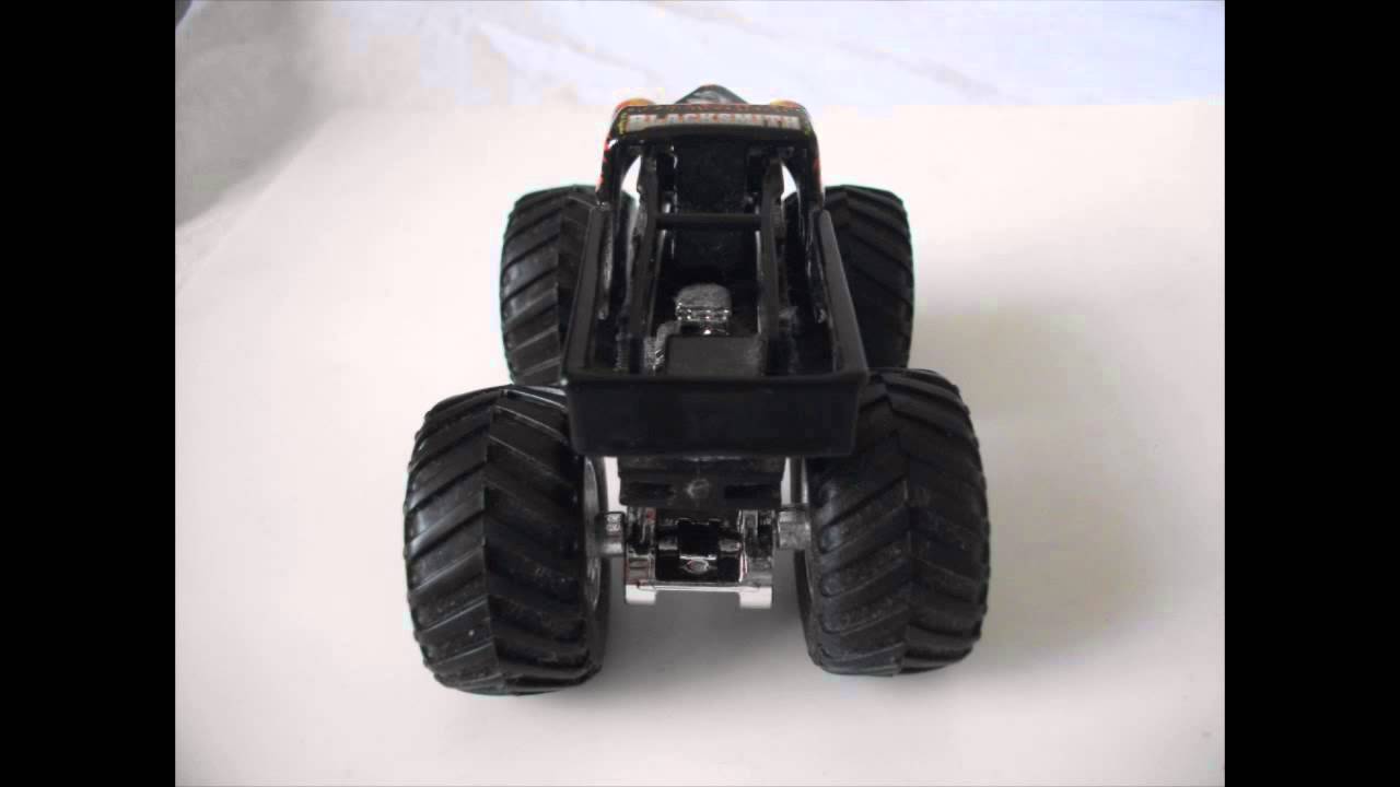 Hot Wheels Monster Jam Blacksmith Pickup Truck - YouTube