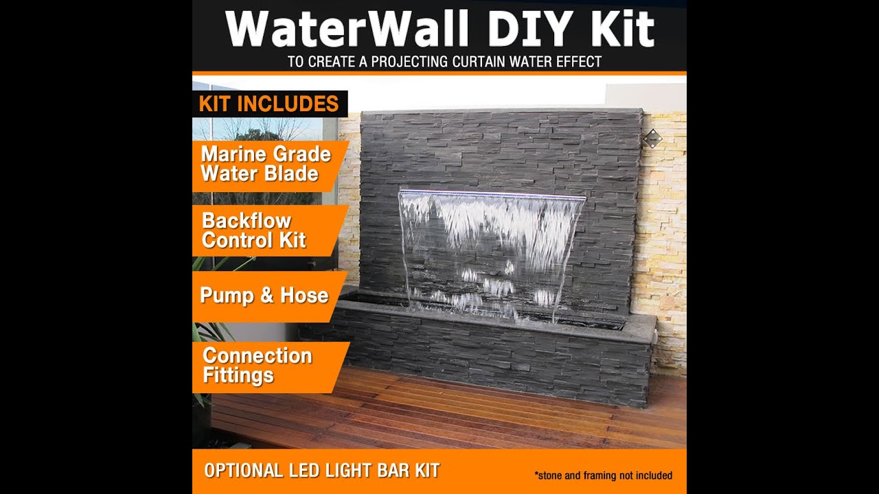 Build a Water Wall - YouTube