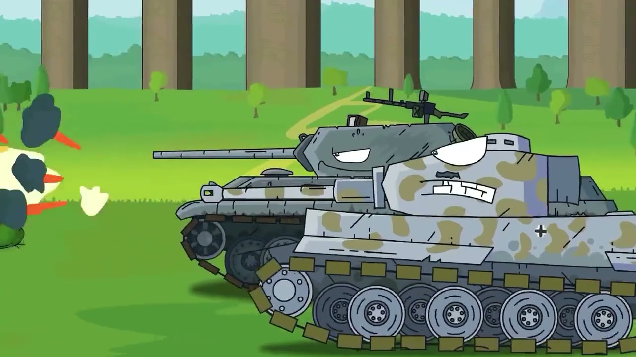 World of Tanks Animation: Steel Flame Monster B3 - YouTube