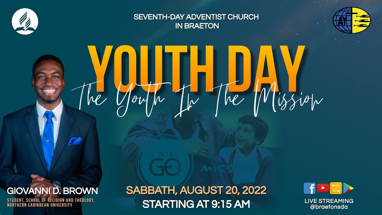 The Youth In The Mission || Youth Day || Giovanni Brown - YouTube
