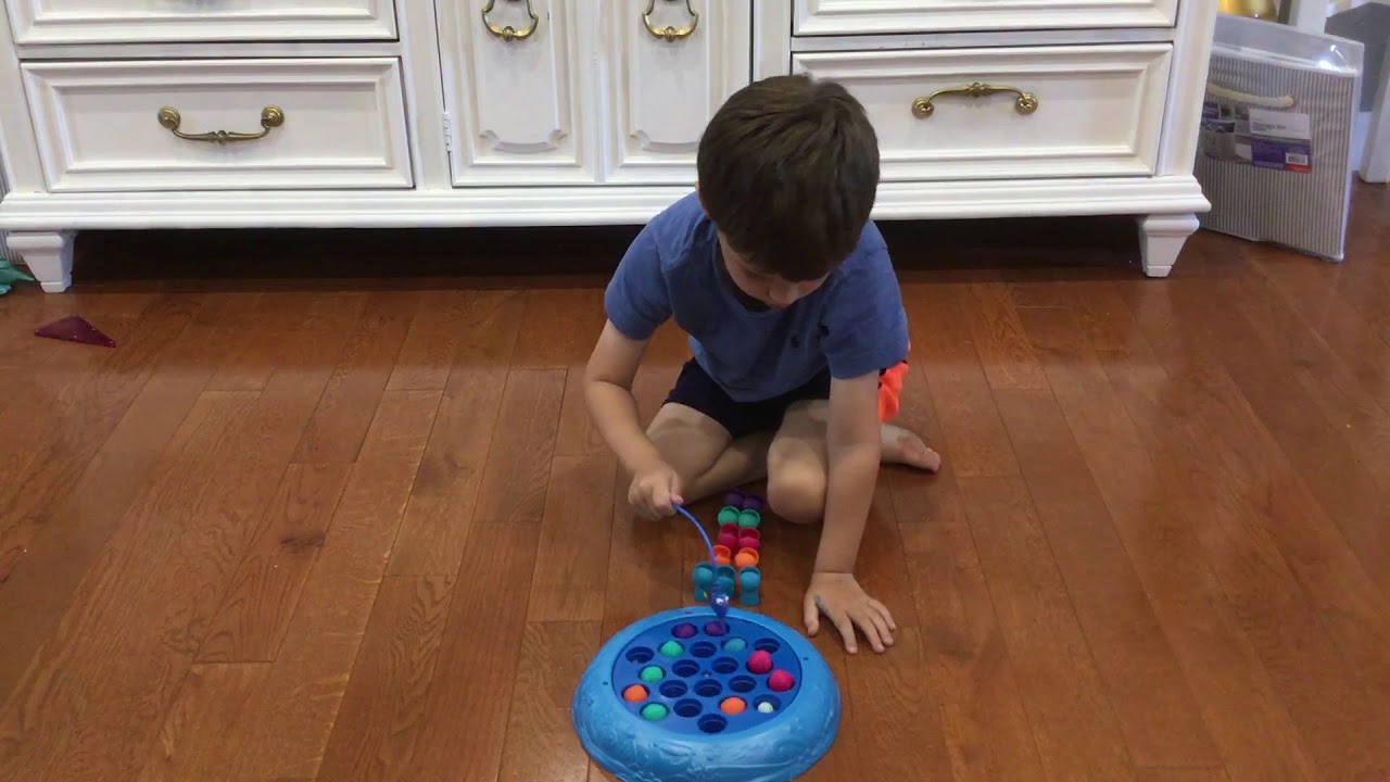 Play the finding dory shells game with marbles that go with poke’mon ...