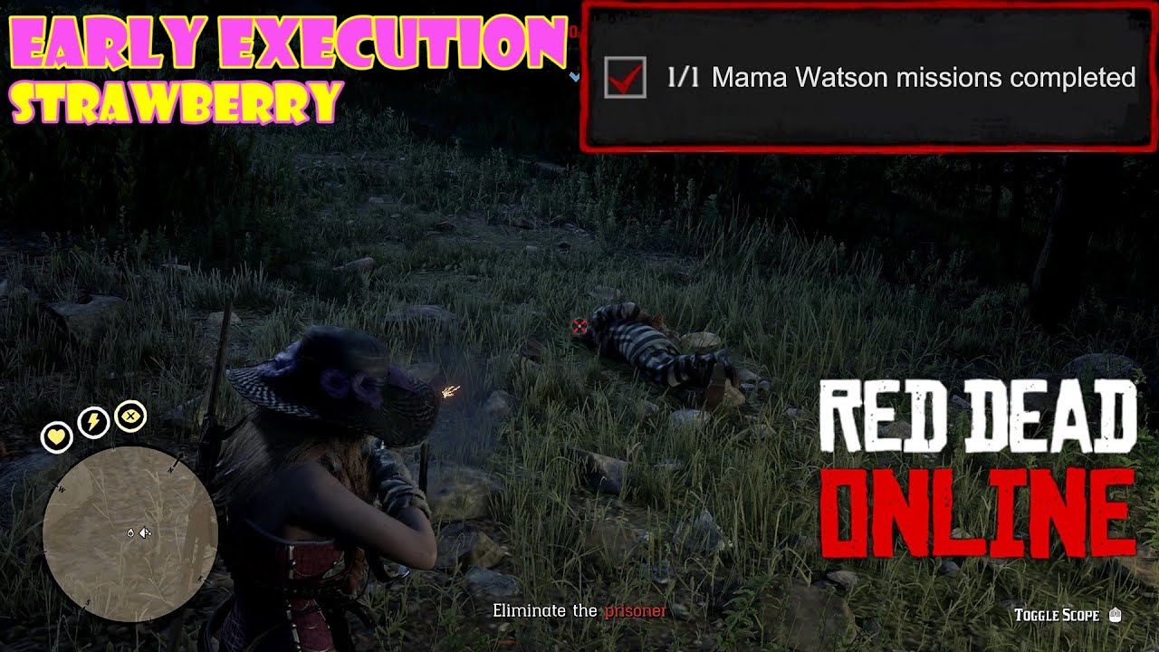 Early Execution: Strawberry | Mama Watson Missions Completed | Red Dead ...