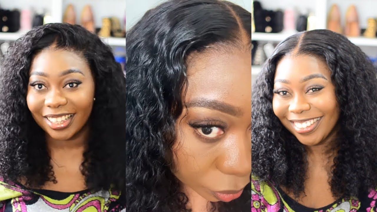 CURLY SHOULDER LENGTH FULL FRONTAL WIG | 250% DENSITY BOMB HAIR ...