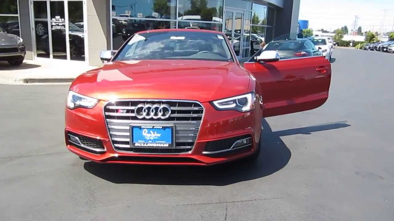 2013 Audi S5, Volcano Red - STOCK# 109369 - YouTube