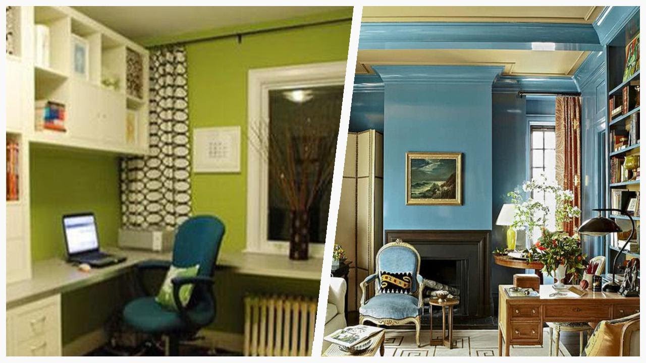 75 Yellow Home Office Design Ideas You'll Love 🔴 - YouTube