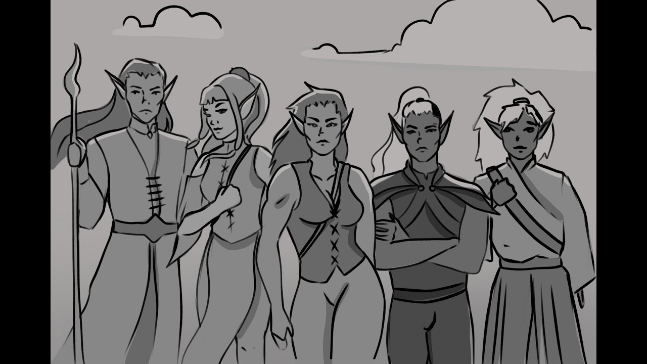 Homebrew Pen and Paper Campaign Animatic, DnD Animation - YouTube