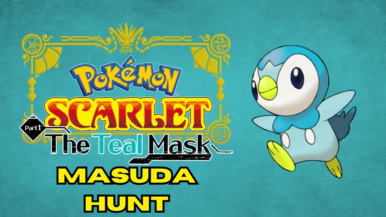 LIVE - We Got The Shiny Piplup! // Pokemon Scarlet and Violet Teal Mask ...