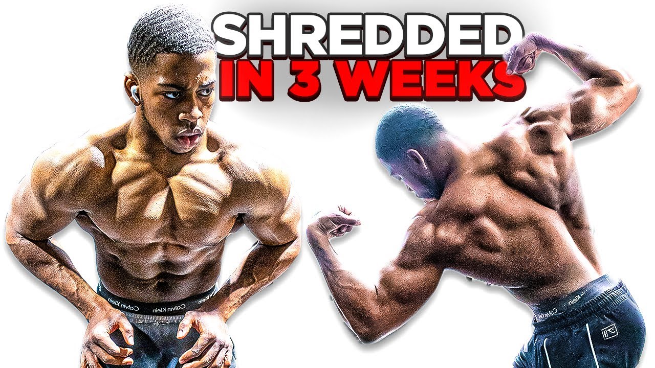 GETTING AS SHREDDED AS HUMANLY POSSIBLE IN 3 WEEKS | MINI-CUT EPISODE 1 ...