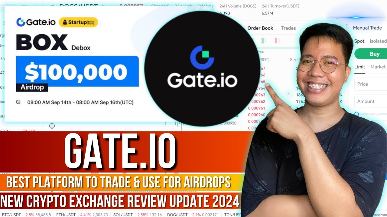 Gate.io - Good for Mining Free Tokens + High Listing Price Of Every Airdrop TGE | Full Review ...