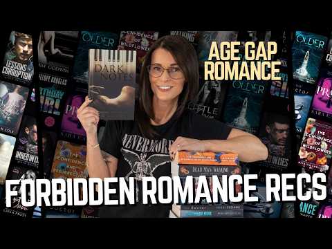 The Best Age Gap Romance Books | Forbidden, Taboo & Extra Spicy 🌶️