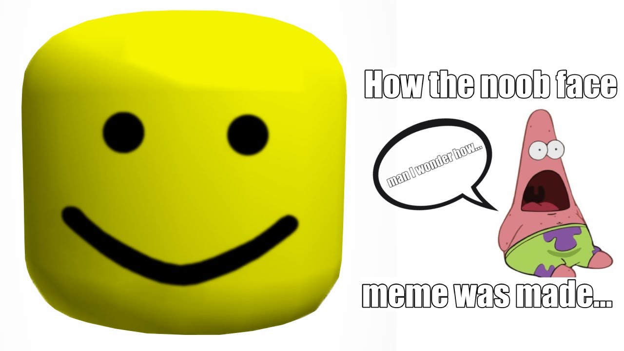 How the noob face was made... - YouTube