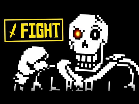 FULL PAPYRUS FIGHT | Undertale The Forgotten End