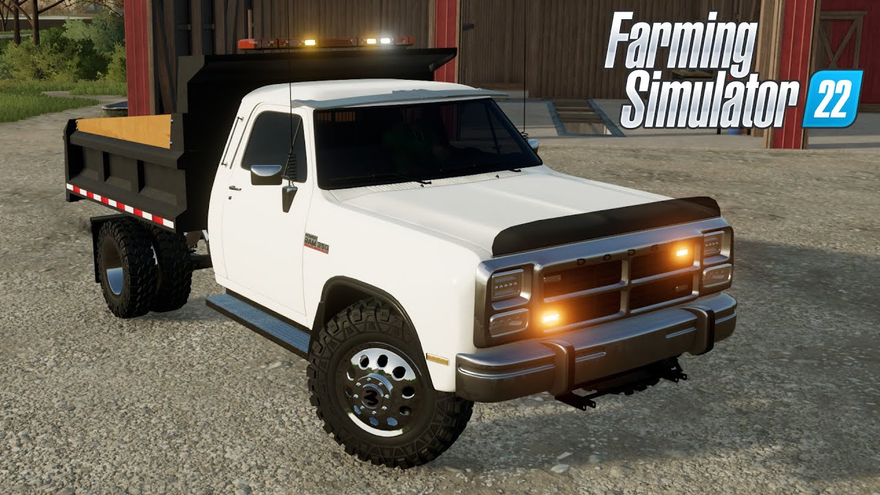 Dodge W250 Dump - Farming Simulator 2022 [FS22 LS22 Vehicle Mod] # ...