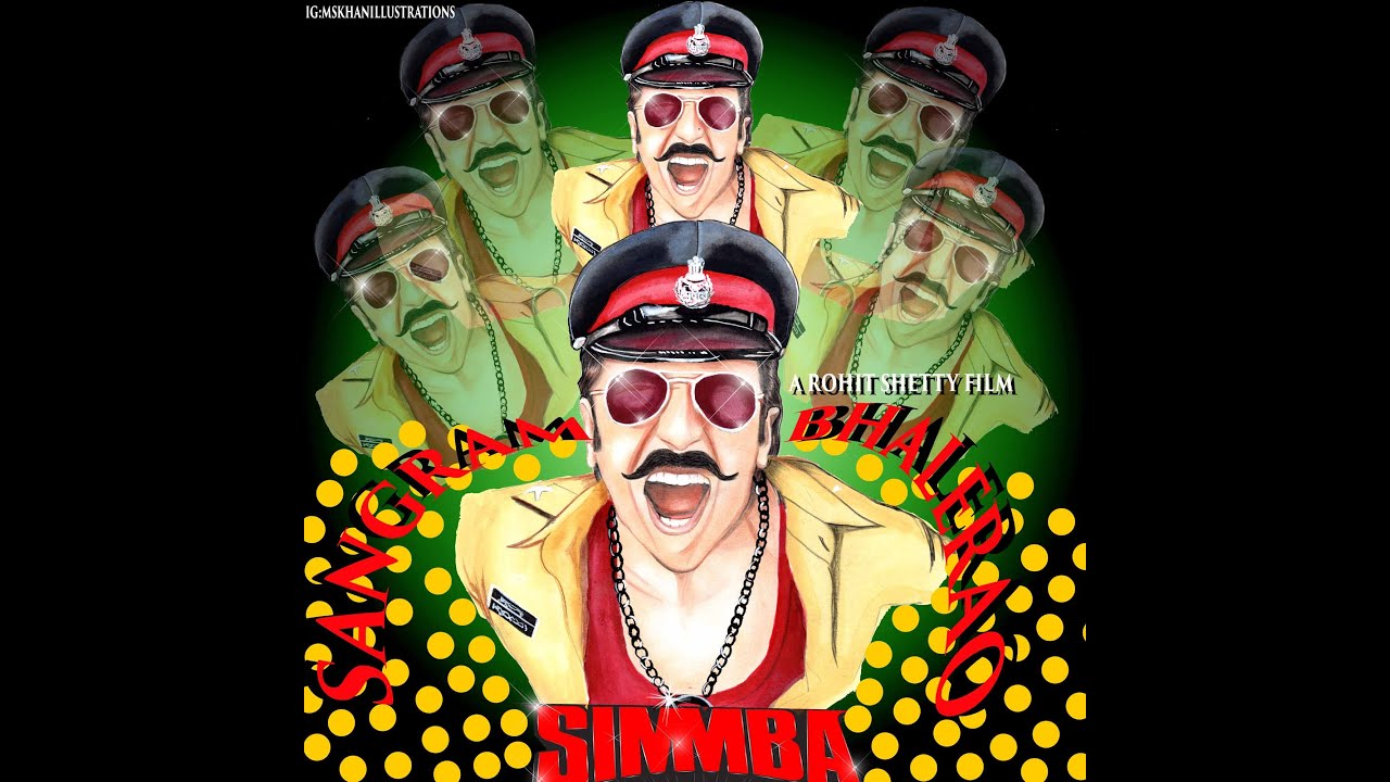 Ranveer Singh art | simmba art - YouTube
