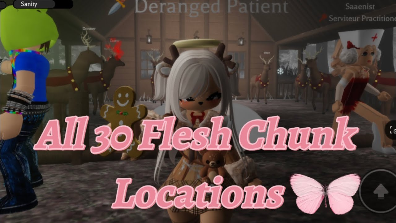 All 30 Flesh Chunk Locations - YouTube