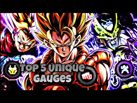 (Dragon Ball Legends) TOP 5 MOST OVERPOWERED UNIQUE GAUGES!!! - YouTube