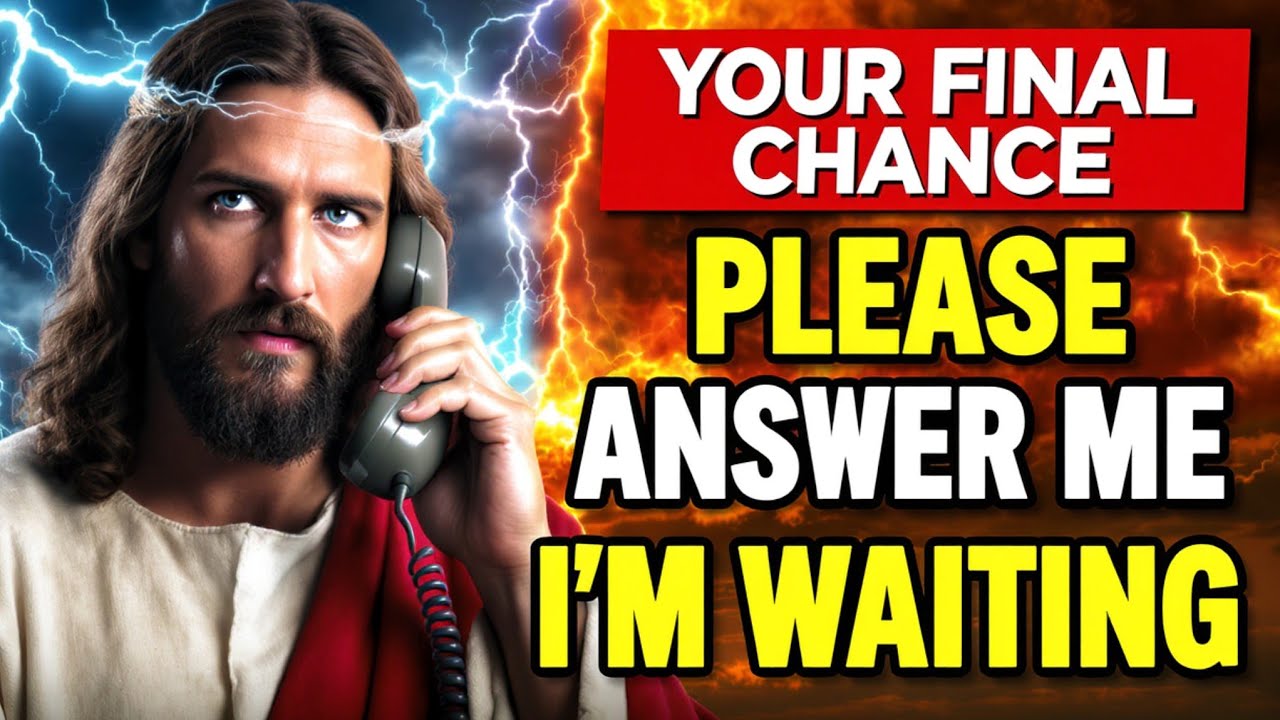 🛑 GOD SAYS;- YOUR FINAL CHANCE I'M WAITING... | GOD'S MESSAGE FOR YOU ...