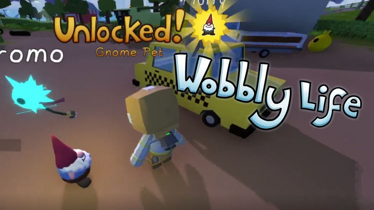 Wobbly Life | Wir schalten den Gartenzwerg als Haustier frei | Gnome ...