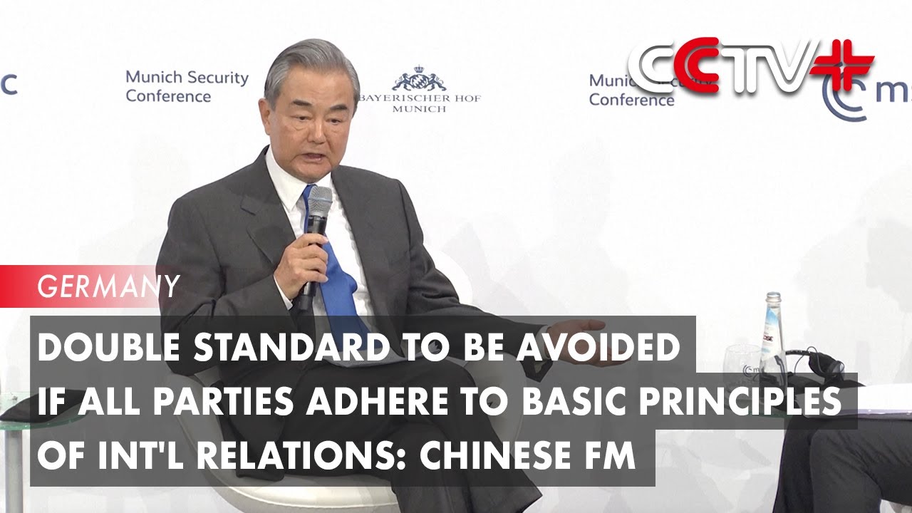 Double Standard to Be Avoided if All Parties Adhere to Basic Principles ...