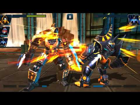 ultimate robot fighting|BEATING THE POWERFUL GOLD ROBOT OSIRIS ...