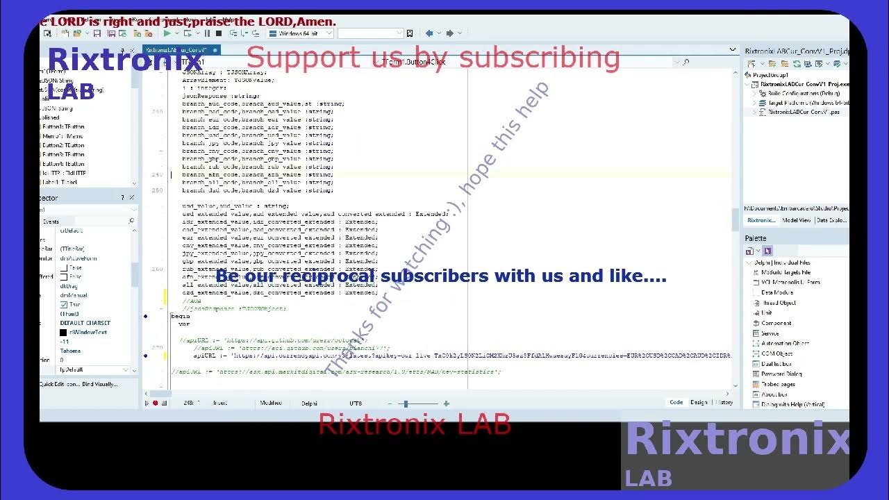 JSON Http Delphi Currency CodeK89 - YouTube