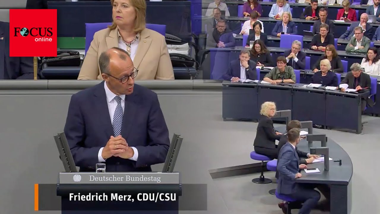 Merz verspottet Esken nach Zwischenruf: „Trage Sie bald als CDU ...