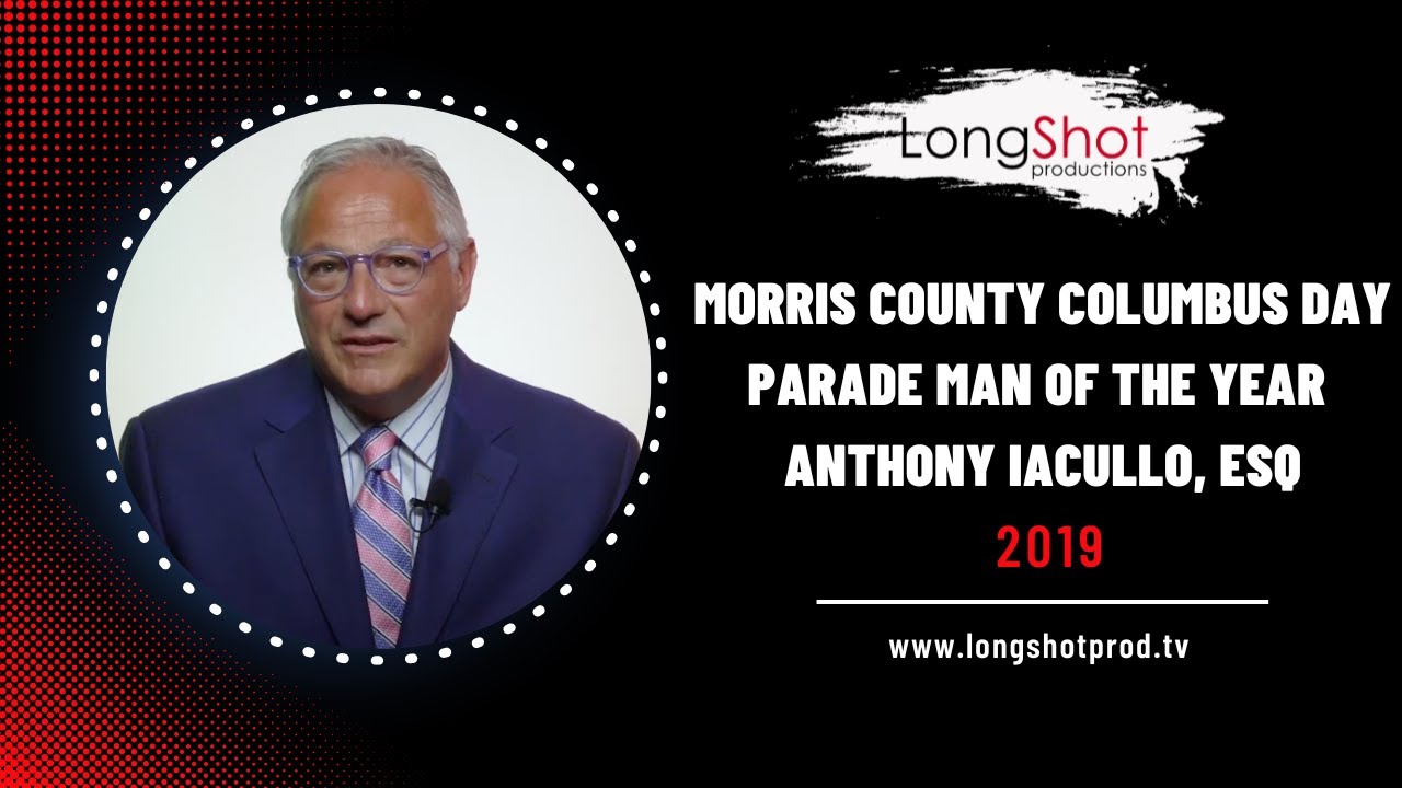 2019 Morris County Columbus Day Parade Man of the Year - Anthony ...