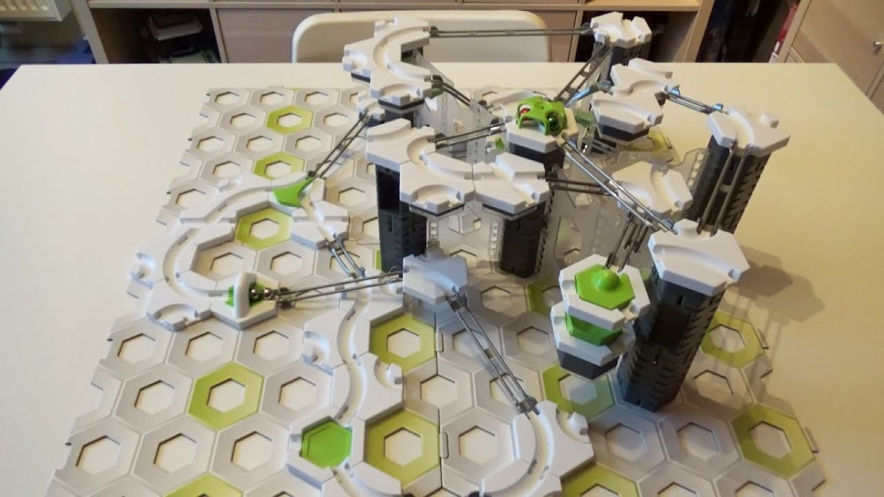 GraviTrax Starter Set Vertical Track C - YouTube