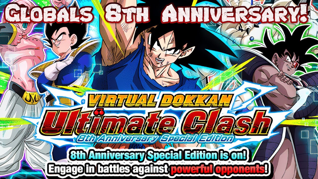 Global Dokkans 8th anni Special Virtual Battlefield (Dragon Ball Z ...