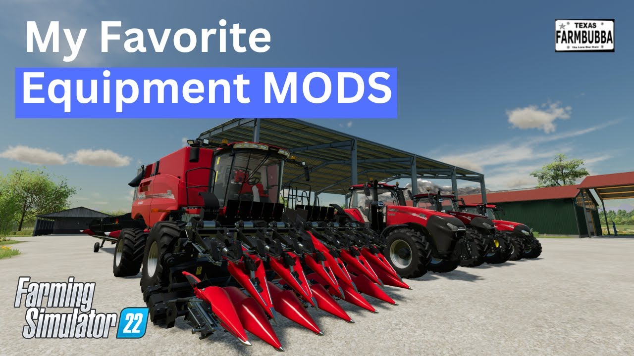 Equipment MODS in Farming Simulator that are My Favorites - YouTube