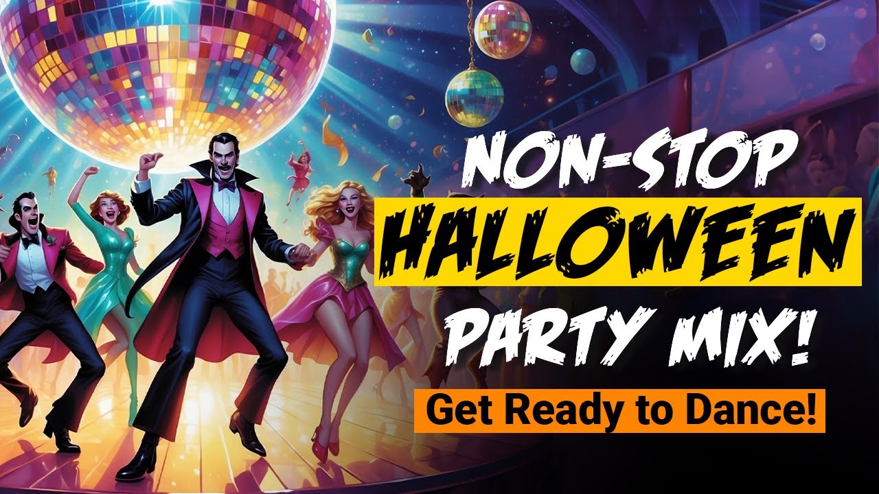 Best Halloween Party Music Mix 🎃 1 Hour Non-Stop Spooky Dance Songs ...
