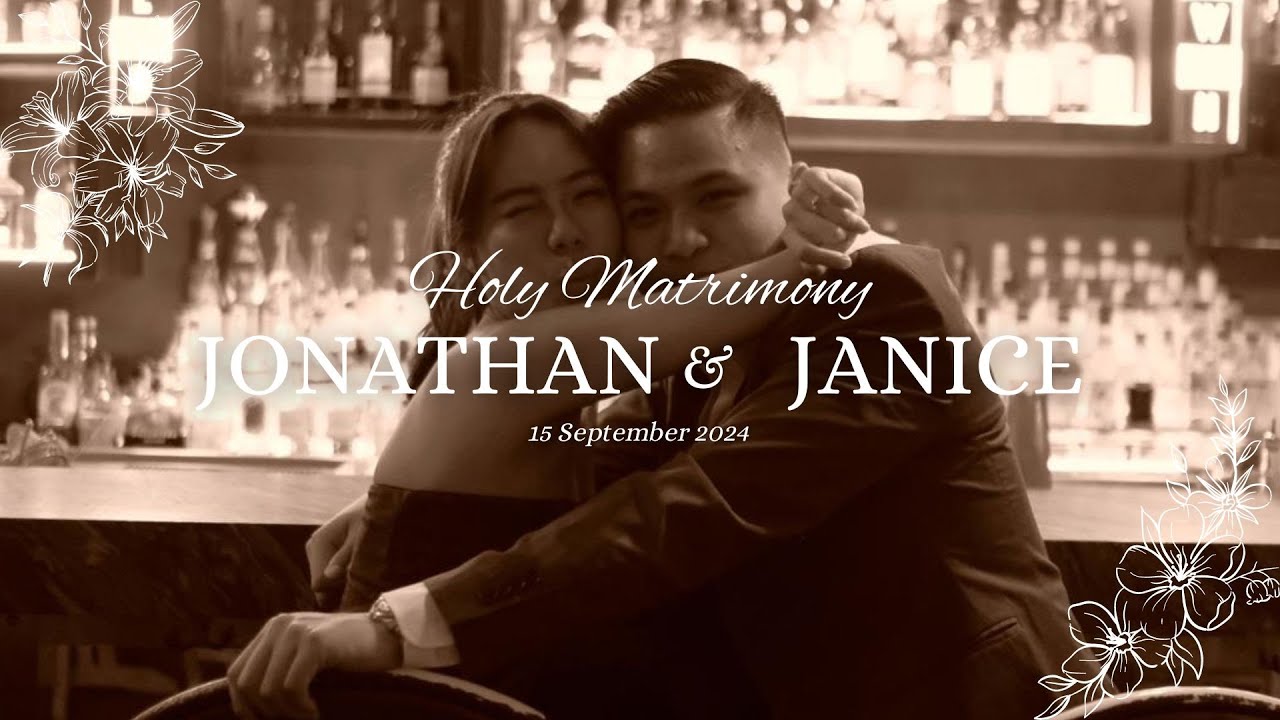 Ibadah Pemberkatan Nikah Jonathan & Janice, 15 September 2024 - YouTube