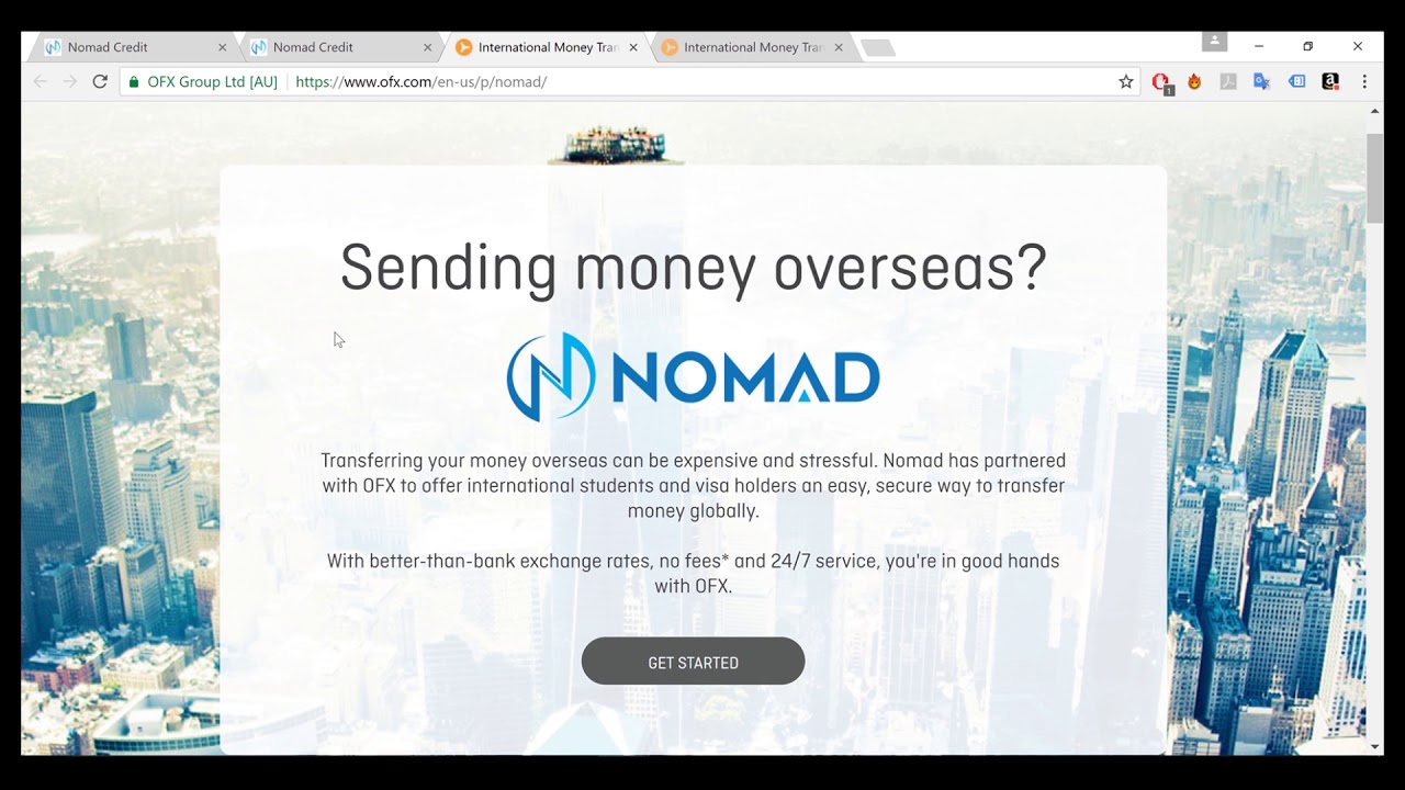 How To Send Money Overseas On Nomad Credit - YouTube