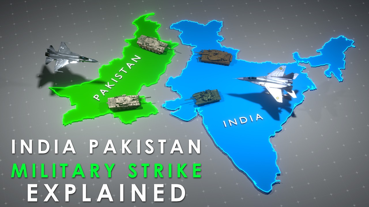India Pakistan Military Strikes Explained - YouTube