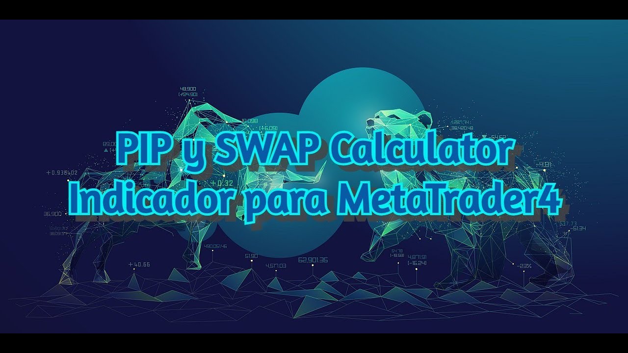 Pip y Swap calulator ‐ Indicador para #metatrader4 - YouTube