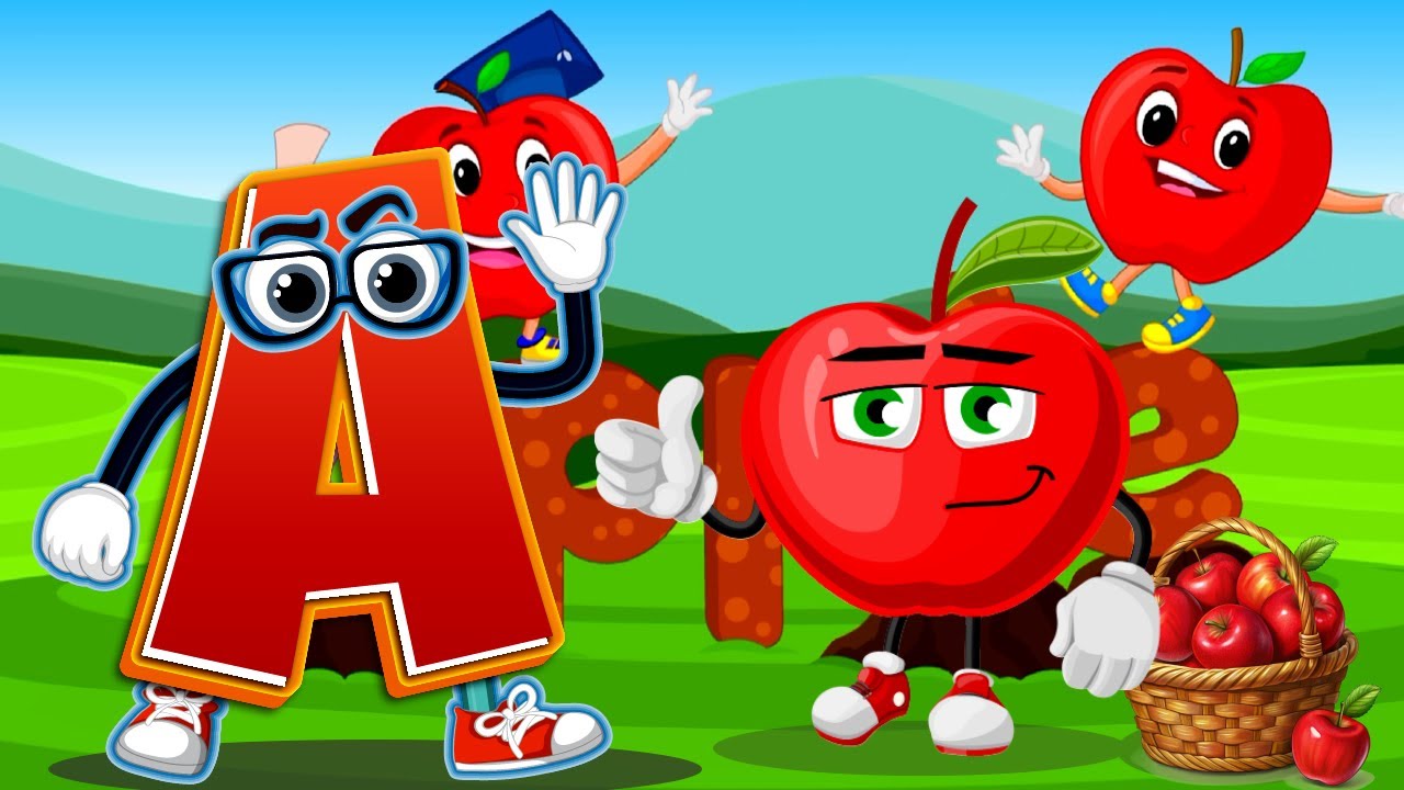 Phonics Song A to Z | Animated Alphabet Learning Video for Kids | ABC ...
