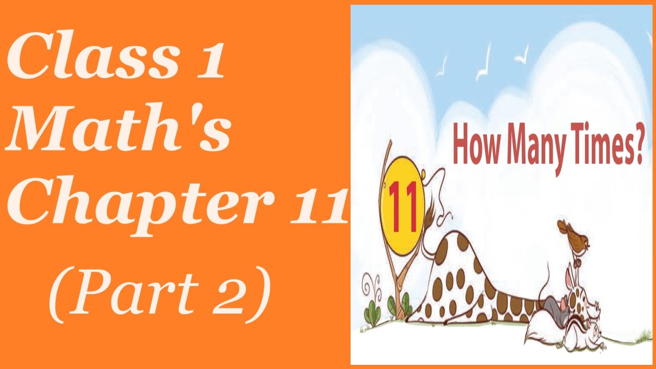 Class 1 Math's Chapter 11 (English) | Part 2 | How Many Times? | Joyful ...