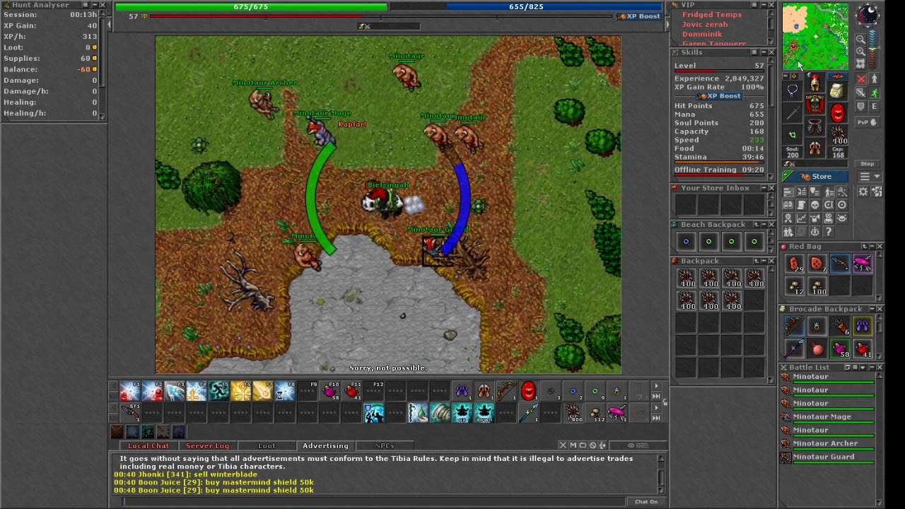 Tibia - The Thieves Guild Quest Full (Video Retirado da Live) RP 50 ...