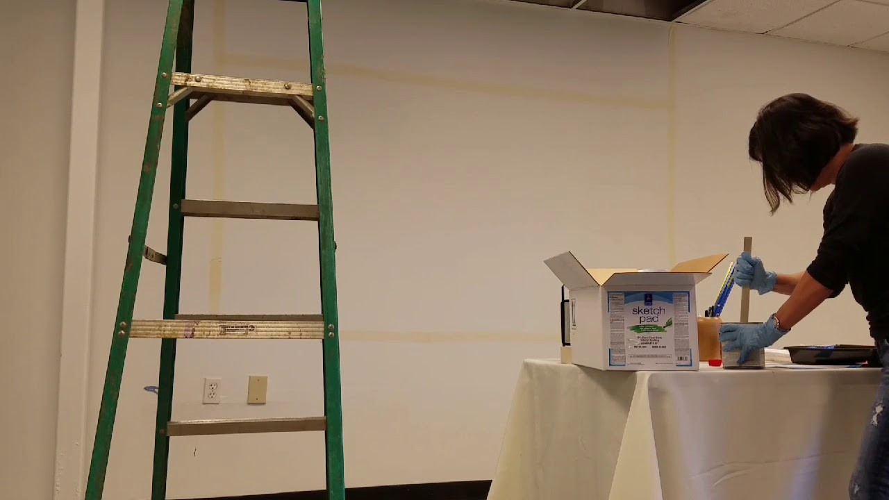 Dry erase painting. Eezy peezy - YouTube