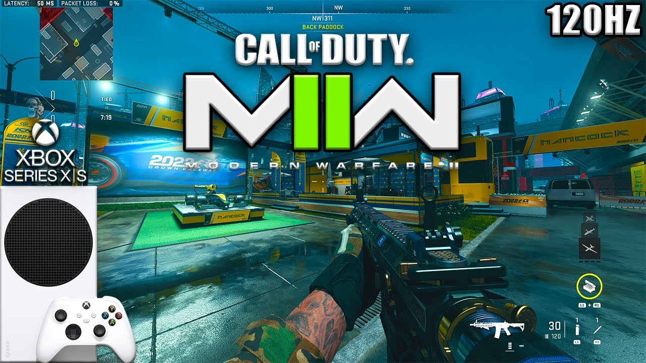Call Of Duty MW2 | Xbox Series S Gameplay | 120Hz | 120FoV | Crown ...