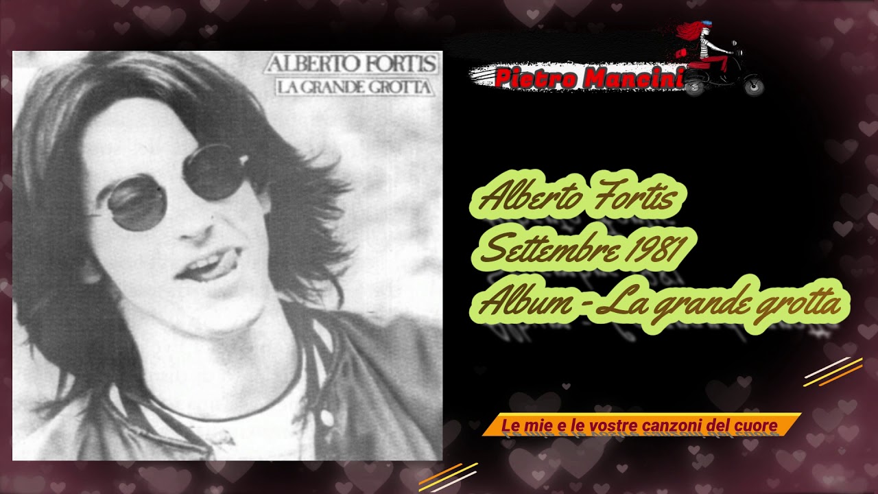 Alberto Fortis - Settembre 1981 - YouTube