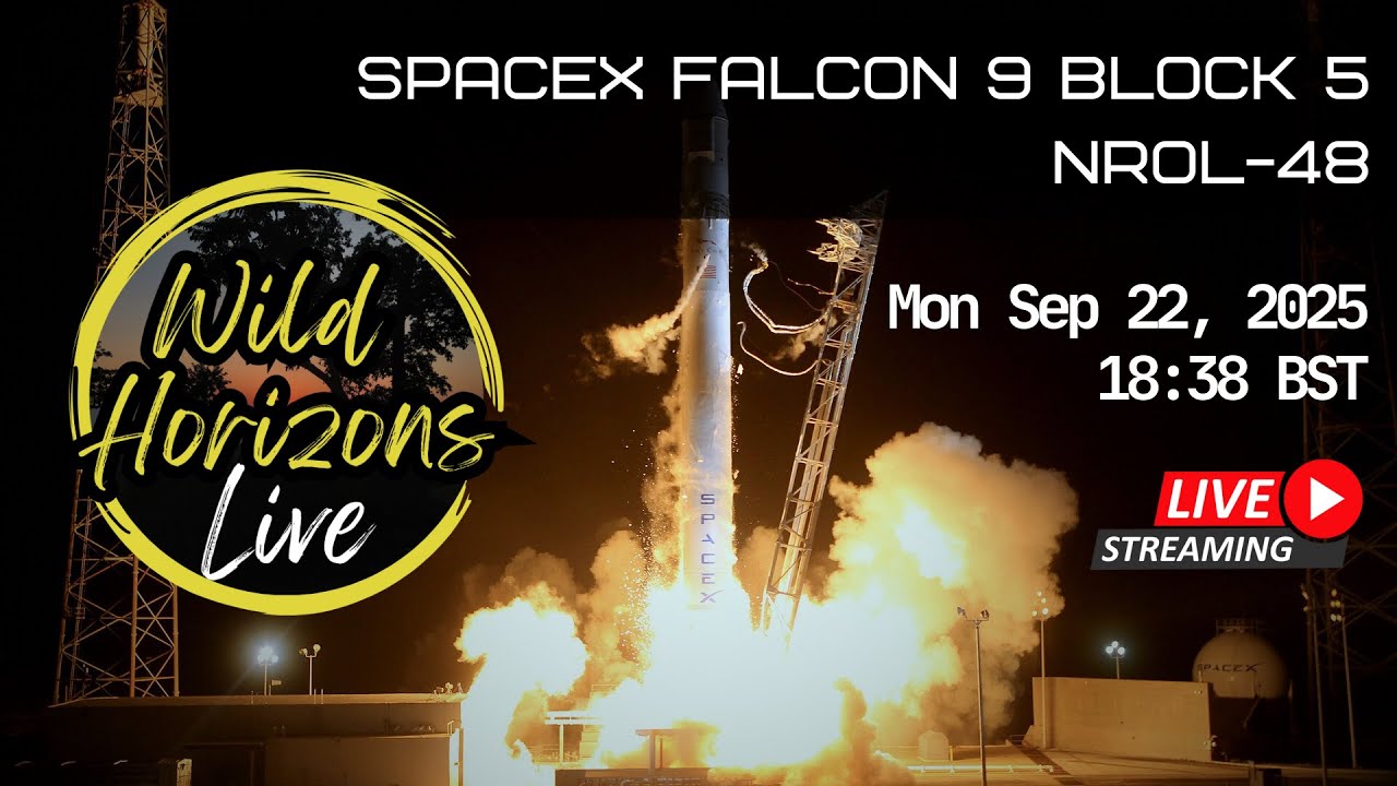 SpaceX Falcon 9 Launch NROL-48 (September 22, 2025) - YouTube