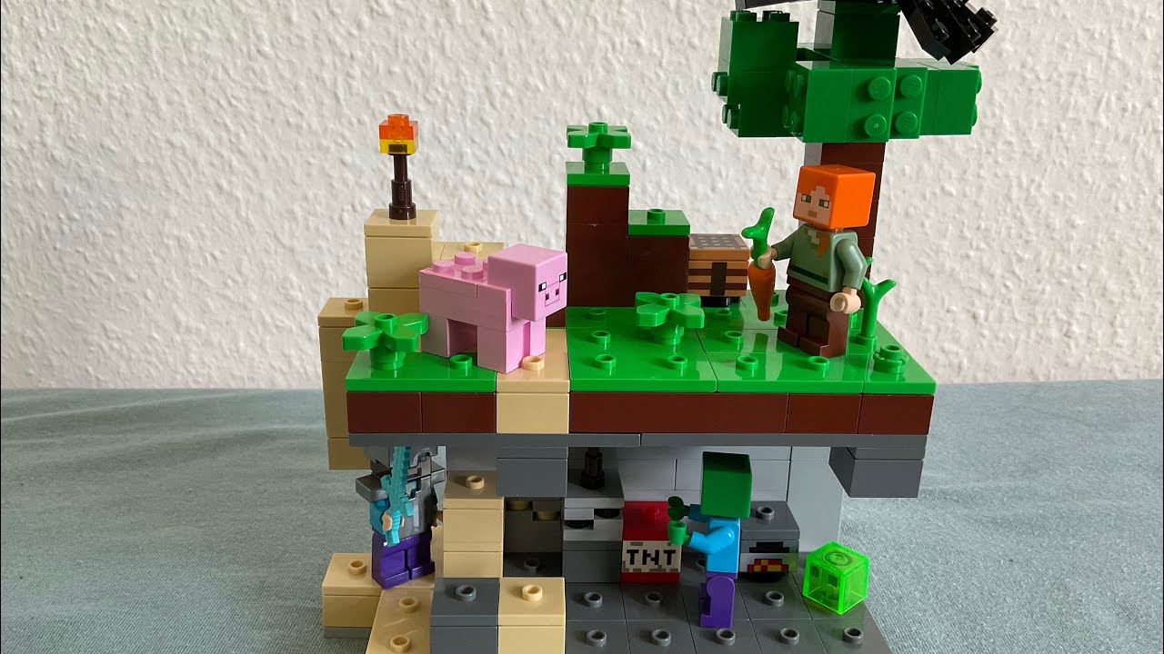 LEGO Minecraft MOC - YouTube